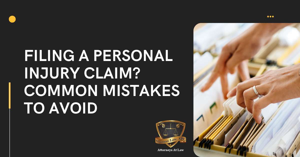 Filing a Personal Injury Claim? Common Mistakes to Avoid